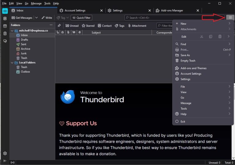 Make Thunderbird Default Mail Client – Knowledge Base