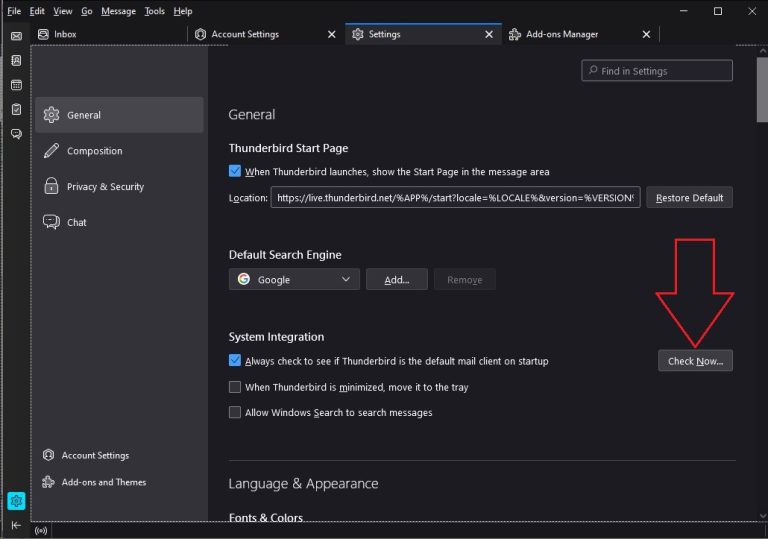 Make Thunderbird Default Mail Client – Knowledge Base